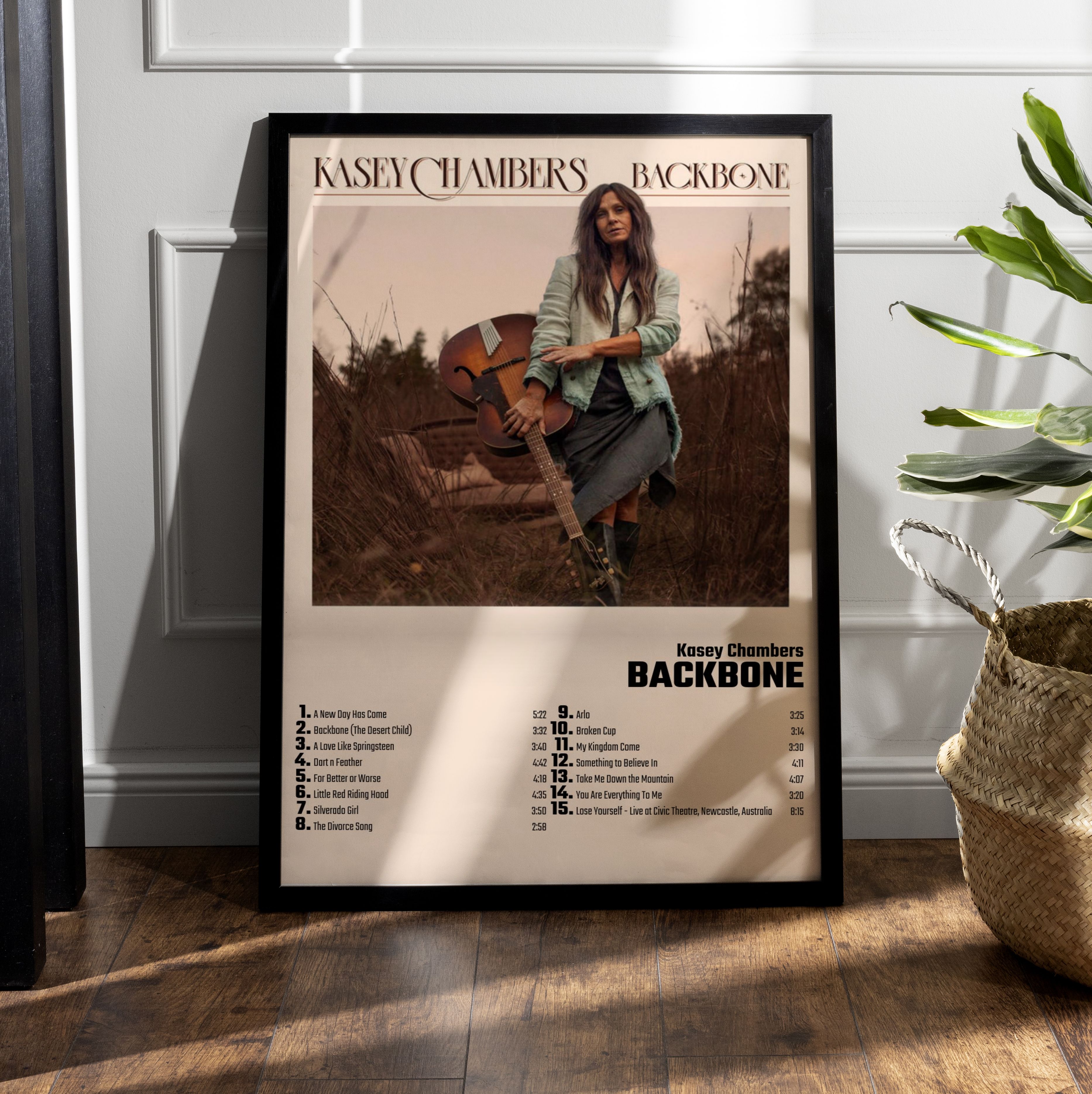 Kasey Chambers - Backbone | Album Cover Poster