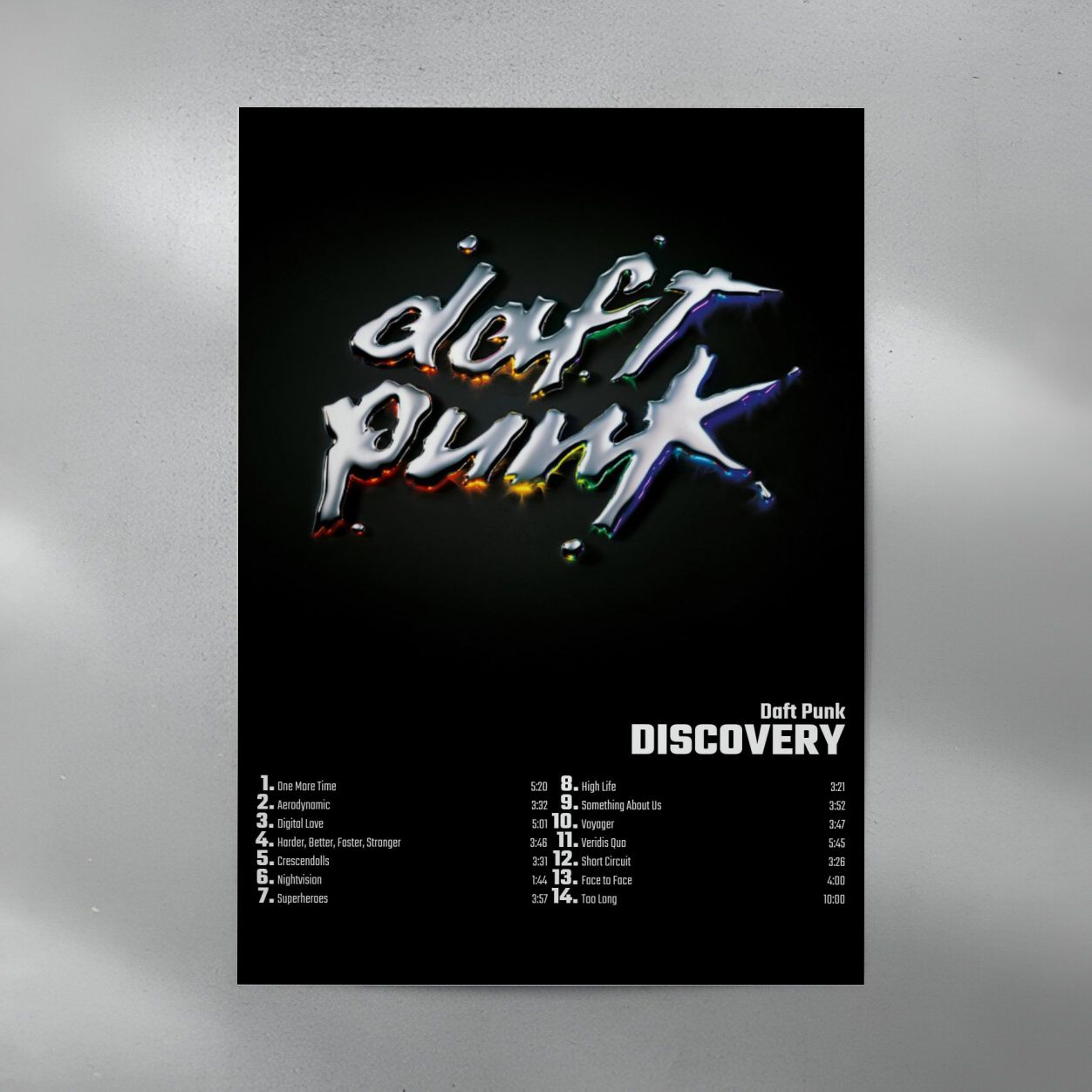 Daft Punk - Discovery | Album Cover Poster