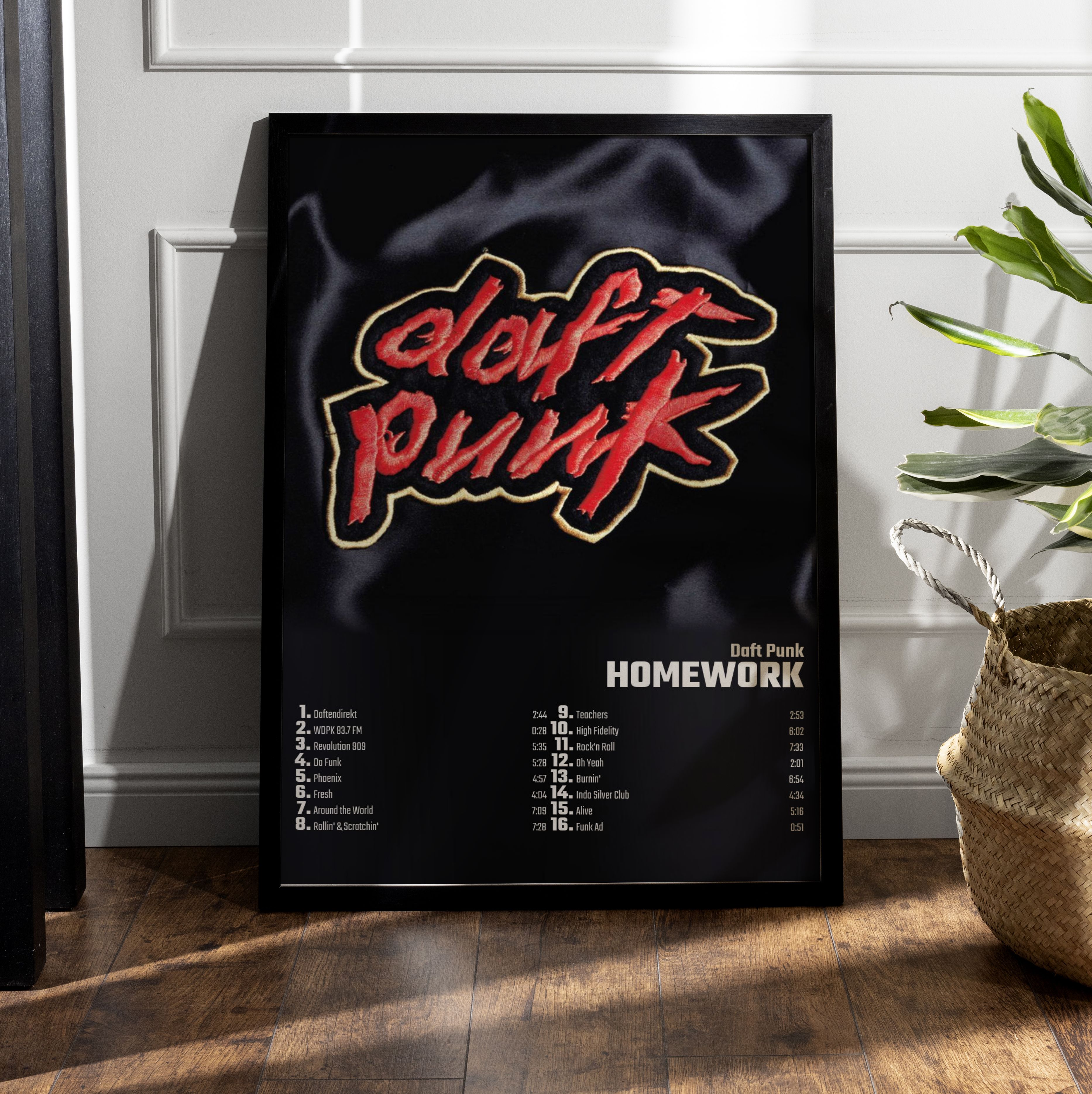 Daft Punk - Homework | Album Cover Poster