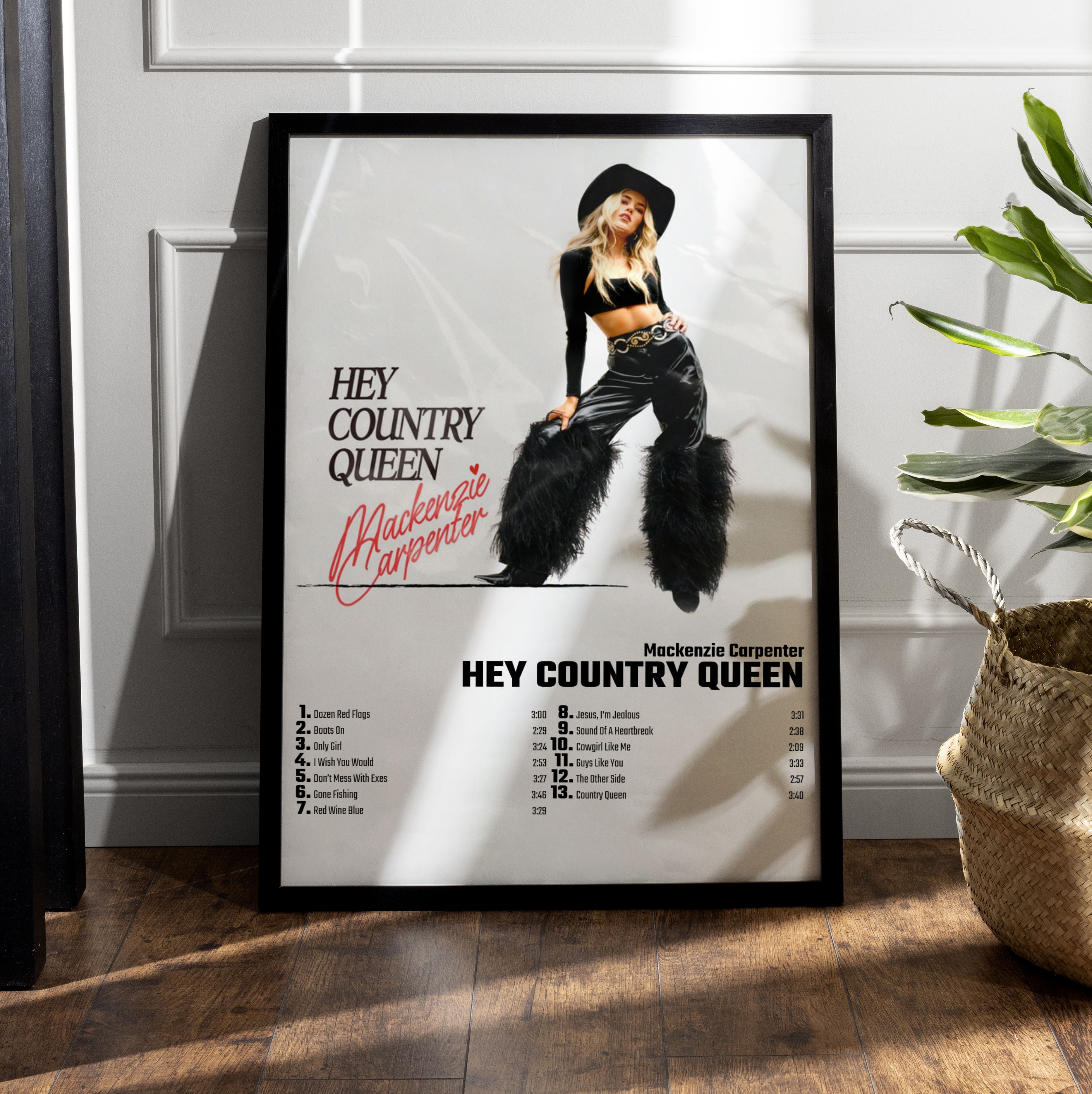 Mackenzie Carpenter - Hey Country Queen | Album Cover Poster