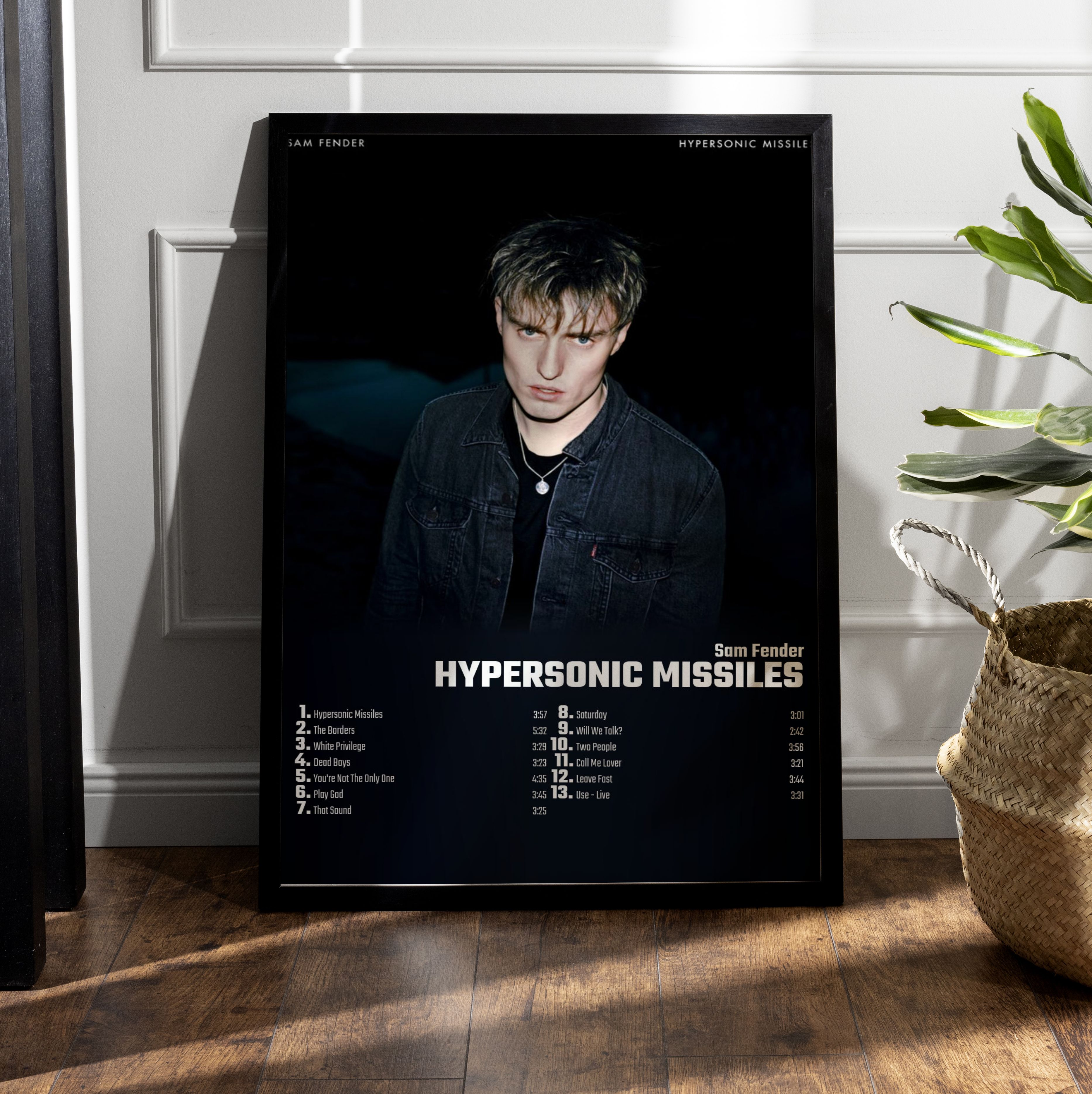 Sam Fender - Hypersonic Missiles | Album Cover Poster